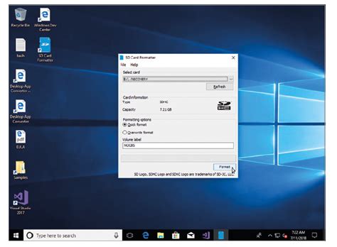 Изучаем raspberry pi Дополнение 1 Установка ОС на чистую карту памяти