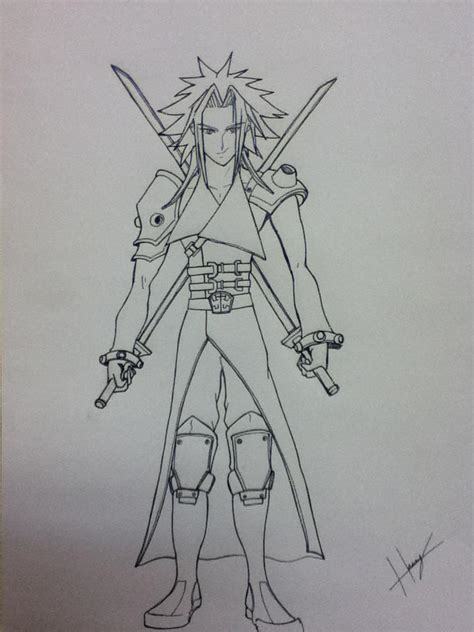 Son Of Sephiroth Concept 2 By Dracarysdrekkar7 On Deviantart