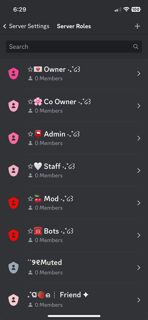 Redpink Aesthetic Discord Template Instant Download Etsy