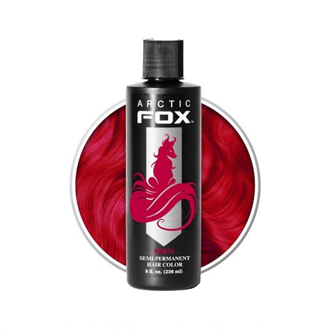 Arctic Fox Wrath Semi Permanent Hair Dye Hydrated Vegan And Cruelty