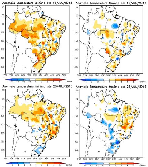 Poderosa Onda De Frio Transforma Mapa Climático De Julho Metsul
