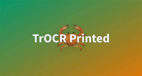 Liminghao1630 TrOCR Printed Discussions