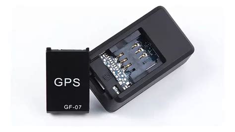 Mini Rastreo Satelital Portátil Gf07 Tiempo Real Color Negro Mapas
