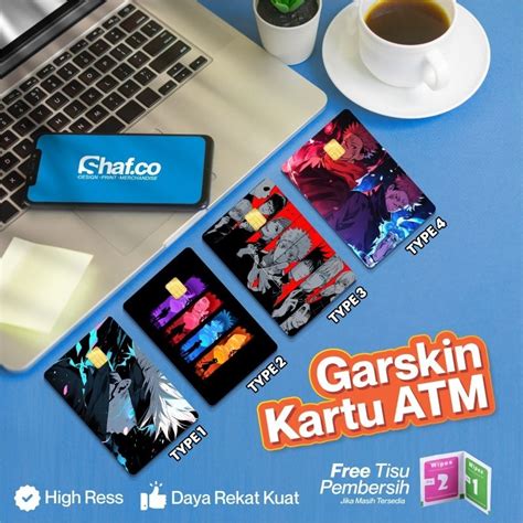 Jual Garskin Sticker Kartu Flazz Skin Card Stiker Satoru Gojo