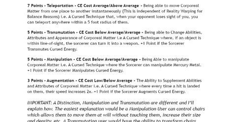 Oc Cursed Technique Hand Of Fate R Ctsandbox