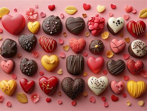 Dynamic Animated Website Elements With Bright Colors And Festive Animations Including Hearts