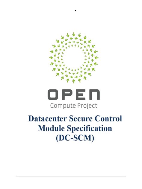 Ocp Dc Scm Rev2 1 Ver1 1 Pdf Usb Electrical Engineering