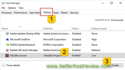 Autostart Apps Windows 10