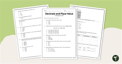 Decimals Teaching Resources For Year 5 Teach Starter