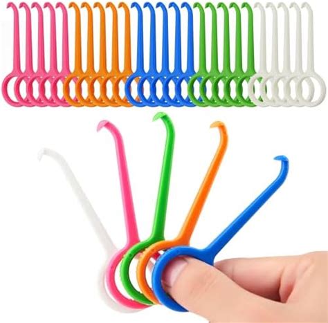 Dlenp 25pcs Aligner Remover Tool 5 Colors Clear Aligner Removal Tool For