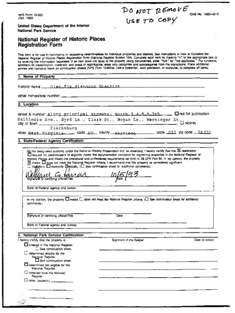 Fillable Online Nps Registration Form Nps Csrf 1 Fax Email Print