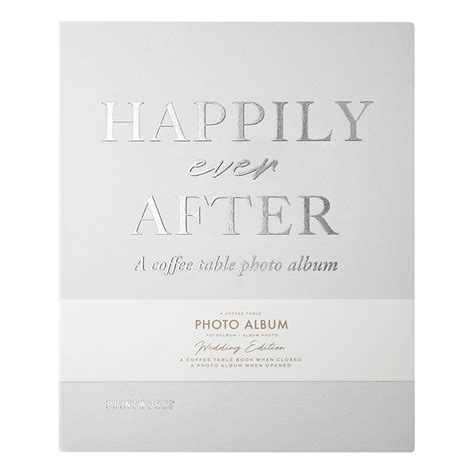 Printworks Happily Ever After Grå fotoalbum Elite Foto