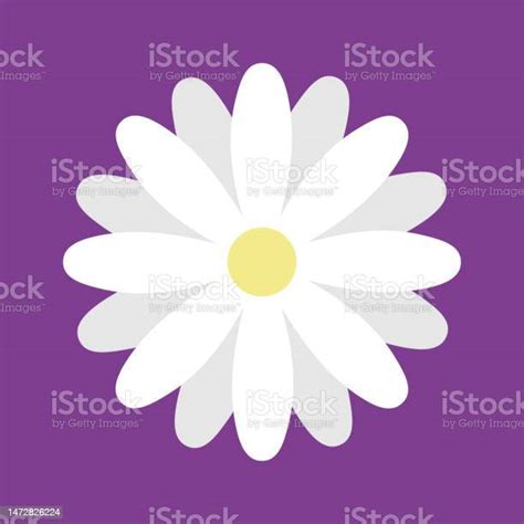 꽃 모양과 낙서 디자인 요소 봄 또는 여름 꽃과 식물 현대 현대 유행 벡터 삽화 다채로운 간단한 단일 데이지 꽃 개화기에 대한