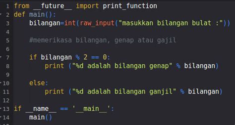 Tutorial Python Kondisi If Untuk Dua Kasus Itcampoeng