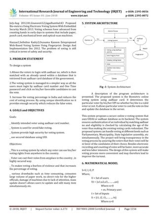 Online Voting System Using Aadhaar Card And Biometric PDF