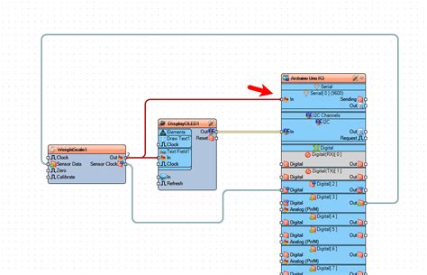 arduino scale with hx711 using visuino visuino visual development