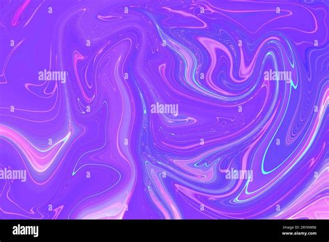 Exploring The Cosmos Of Hues And Patterns In Colorful Neon Abstract Vibrant Liquid Background