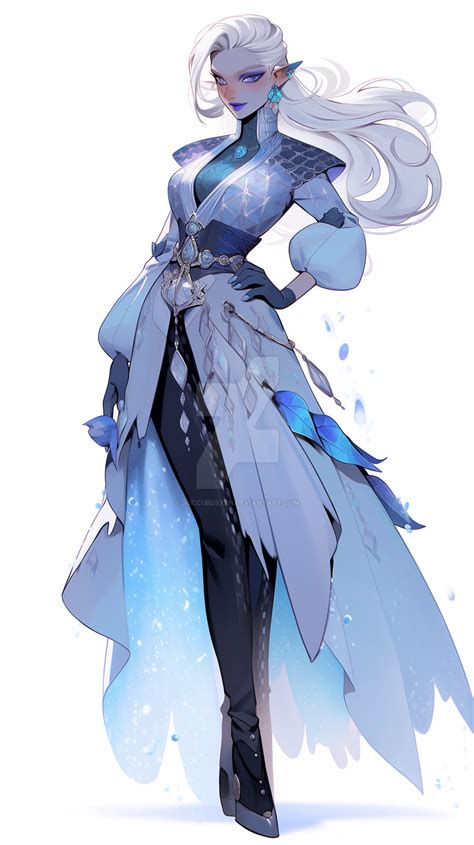 Adopt Open Ice Drow Character Ai By Succubusxen On Deviantart