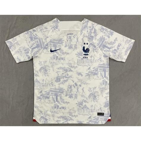 Maillot Equipe De France FFF 2 Etoiles Coupe Du Monde 2022 2023 Maillot De Foot Pas Cher Homme