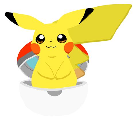 Pikachu And His Pokeball By Alvro On Deviantart