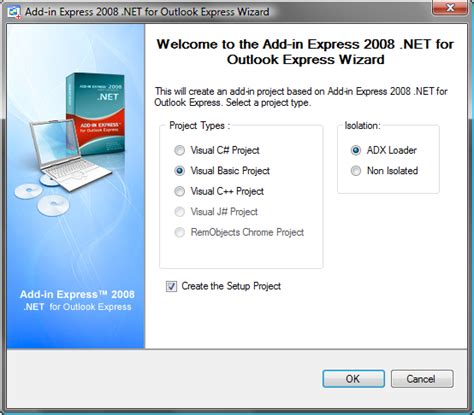 Create Outlook Express And Windows Mail Add On Plug In In Vbnet C C