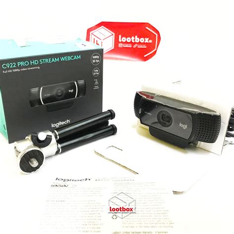Webcam Full Hd 1080p 60fps Autofocus Logitech Logicool C922 [second