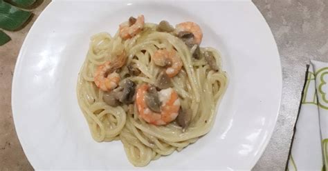 Resep Spaghetti Saus Mushroom Creamy Oleh Ani Brilian Cookpad