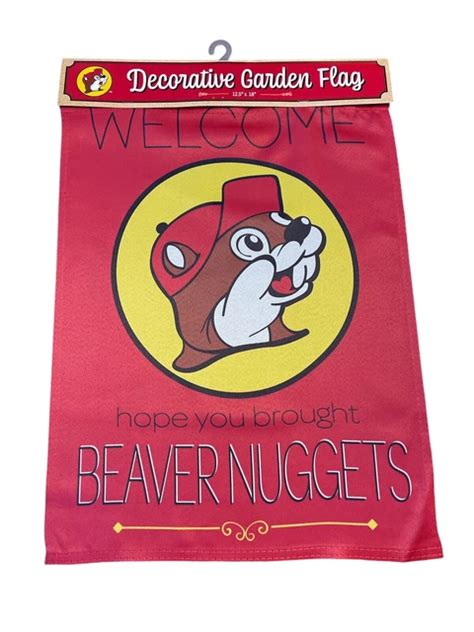 Buc Ees Buc Ee Beaver Flag Bucees Buc Ees 125” X 18” Welcome Garden Flag New 3418 Picclick Ca
