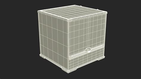 3d Small Empty Cubic Terrarium Turbosquid 2146897