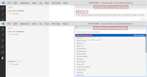 developing logic app standard workflow which uses map locally and