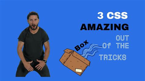 3 Amazing Css Tricks That Everyone Should Know Youtube