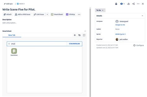 How To Set Up Jira And Smartsheet Integration