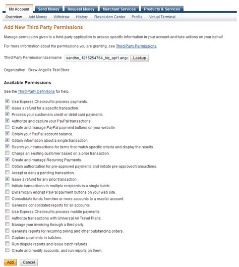 PayPal Permissions API Integration PayPal Certified Developer