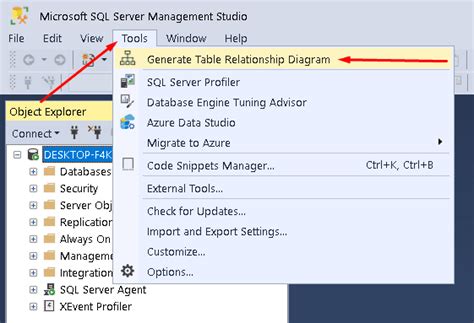 Sql Table Dependency Diagram Generator Ssms 1819 And 20 Codeproject