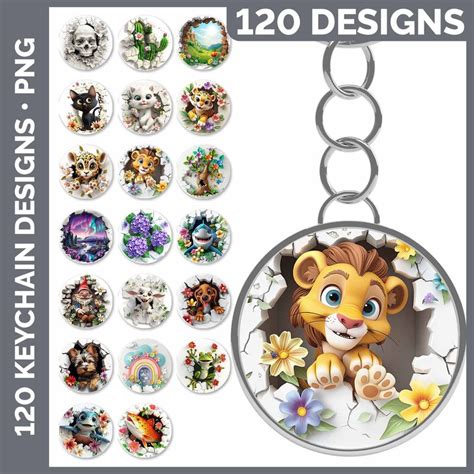 Custom 3d Printed Key Chains Etsy