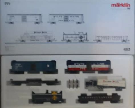 MÄRKLIN 4863 (Spur H0) USA Güterwagen - Set II + OVP EUR 142,75 ...