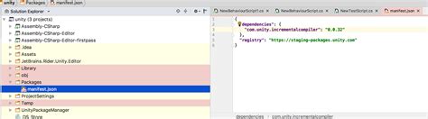 Support For Packages In Unity Solution Explorer · Issue 476 · Jetbrainsresharper Unity · Github