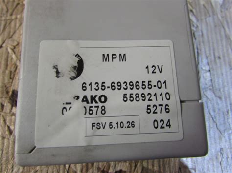 Bmw Mpm Micro Power Module Helbako 61356939655 E60 525i 530i 545i M5