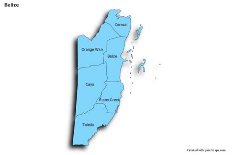 Mapas De Muestra Para Belice