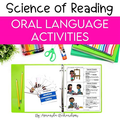 Oral Language Activities Science Of Reading Activities Mrs Richardsons Class