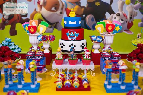 Bolo Do Paw Patrol Aniversário Paw Patrol Decorações Da Patrulha Canina