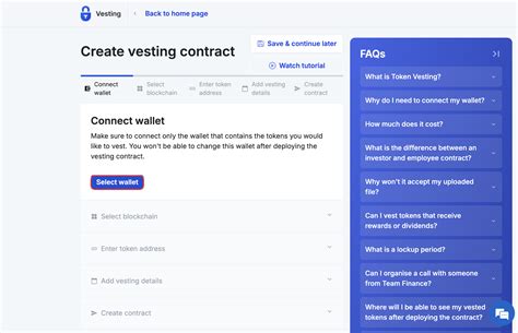 Token Vesting Kaia Docs
