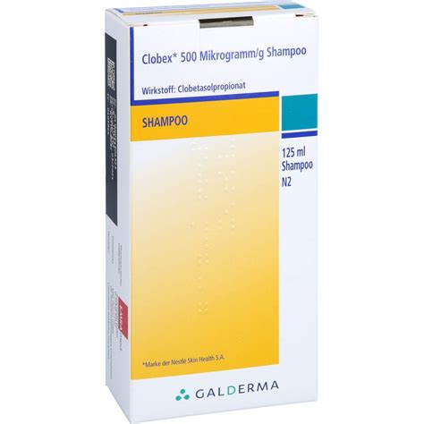 Clobex 500 Mikrogrammg Shampoo 125 Ml Online Kaufen