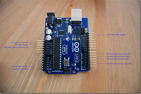 Quadcopter With Arduino Uno Running Multiwii Dronehitech