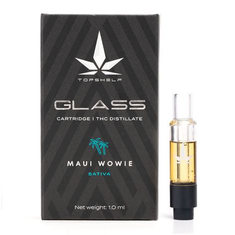 Discover Top Shelf Maui Wowie Thc Glass Cartridge Herbanpot