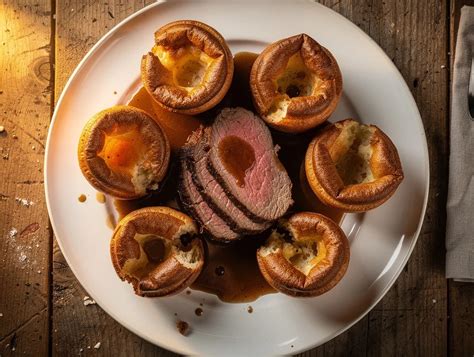 British Roast Beef With Yorkshire Puddings And Gravy Justrecipes