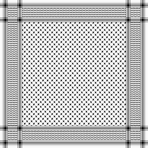 Premium Vector Palestine Keffiyeh Vector Design Illustration