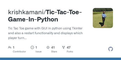 Tic Tac Toe Game In Pythongitattributes At Master · Krishkamanitic