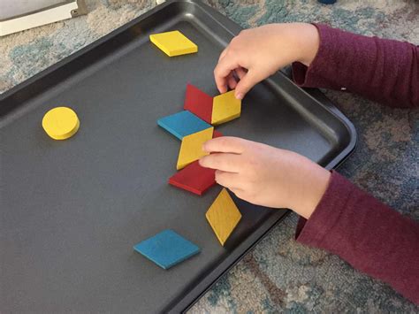 pattern blocks snowflake designs activity challenge hoawg