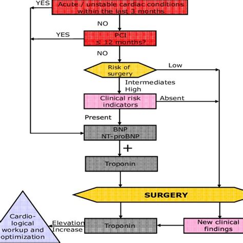 Swiss Algorithm For Risk Stratification Prior To Elective Non Cardiac Download Scientific